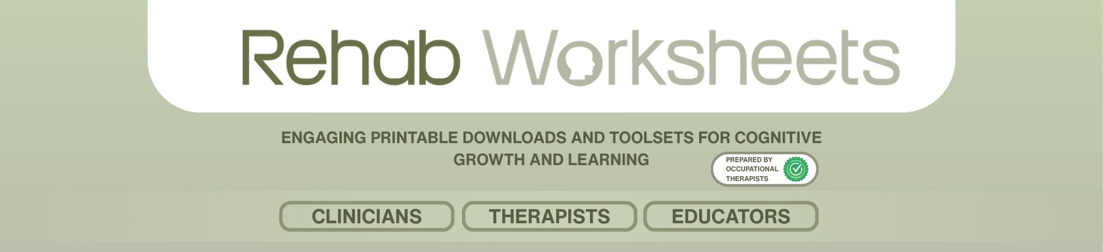 Rehab Worksheets | Cognitive Therapy Worksheets